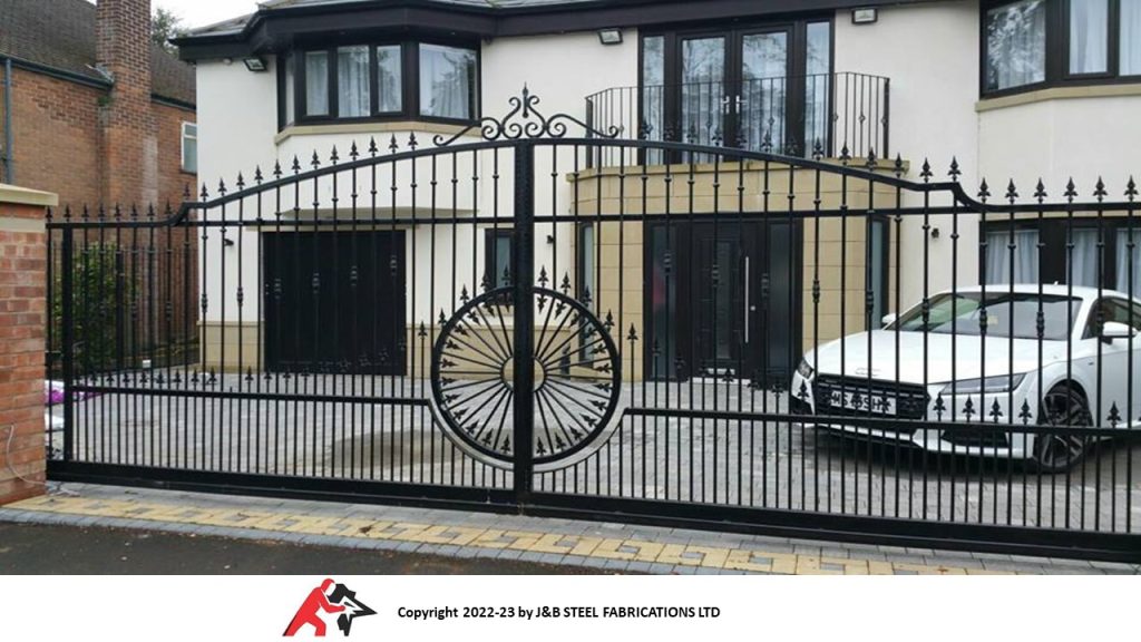 Victorian Style gate in uk - J&B Steel Fabrications ltd