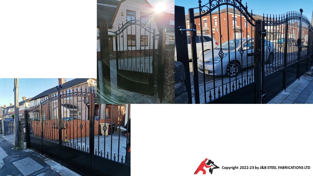 Victorian Style gate in uk - J&B Steel Fabrications ltd