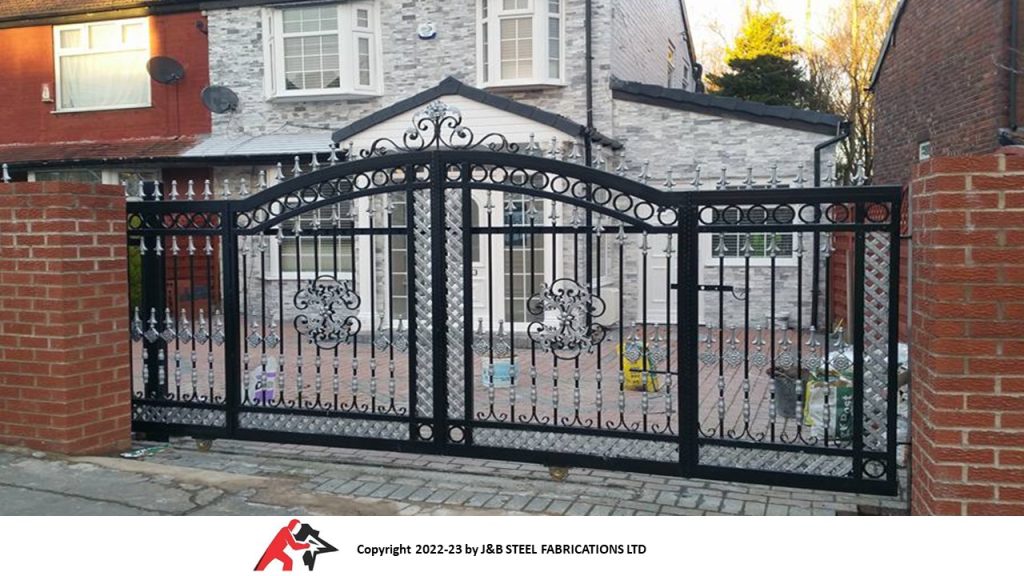 Victorian Style gate in uk - J&B Steel Fabrications ltd